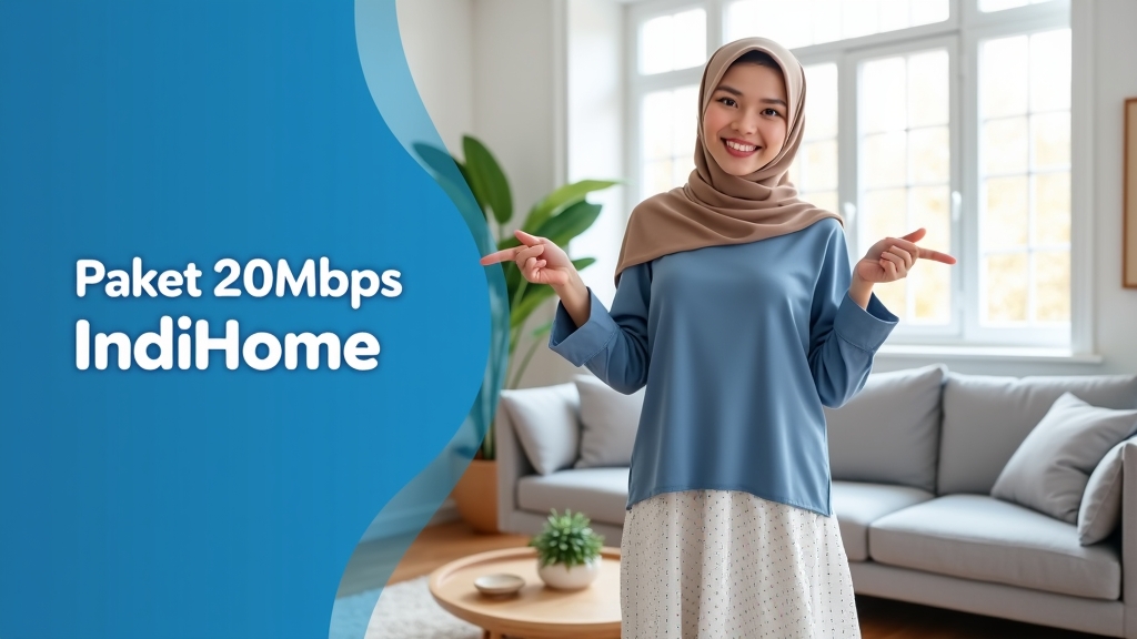 Paket 20Mbps IndiHome - Rp300.000 Rp300.000 (11%