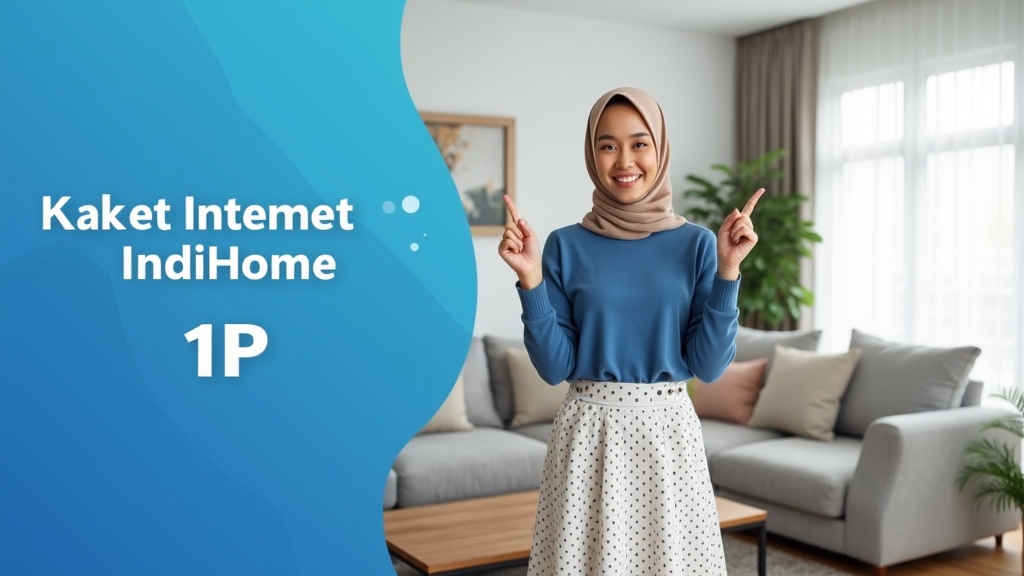 Paket Internet IndiHome 1P - Rp555.000 70% Rp166.500